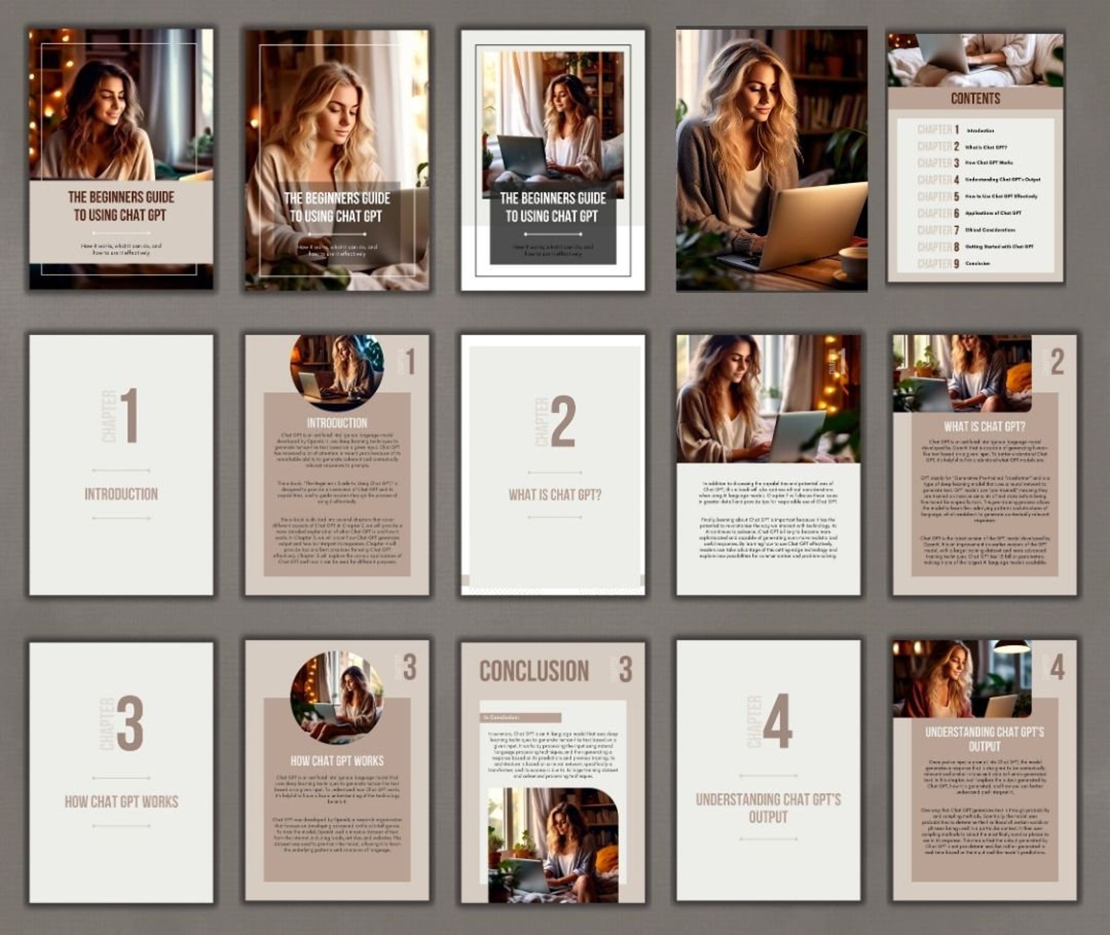 Chat GPT Beginners Guide Canva Template MRR - Etsy