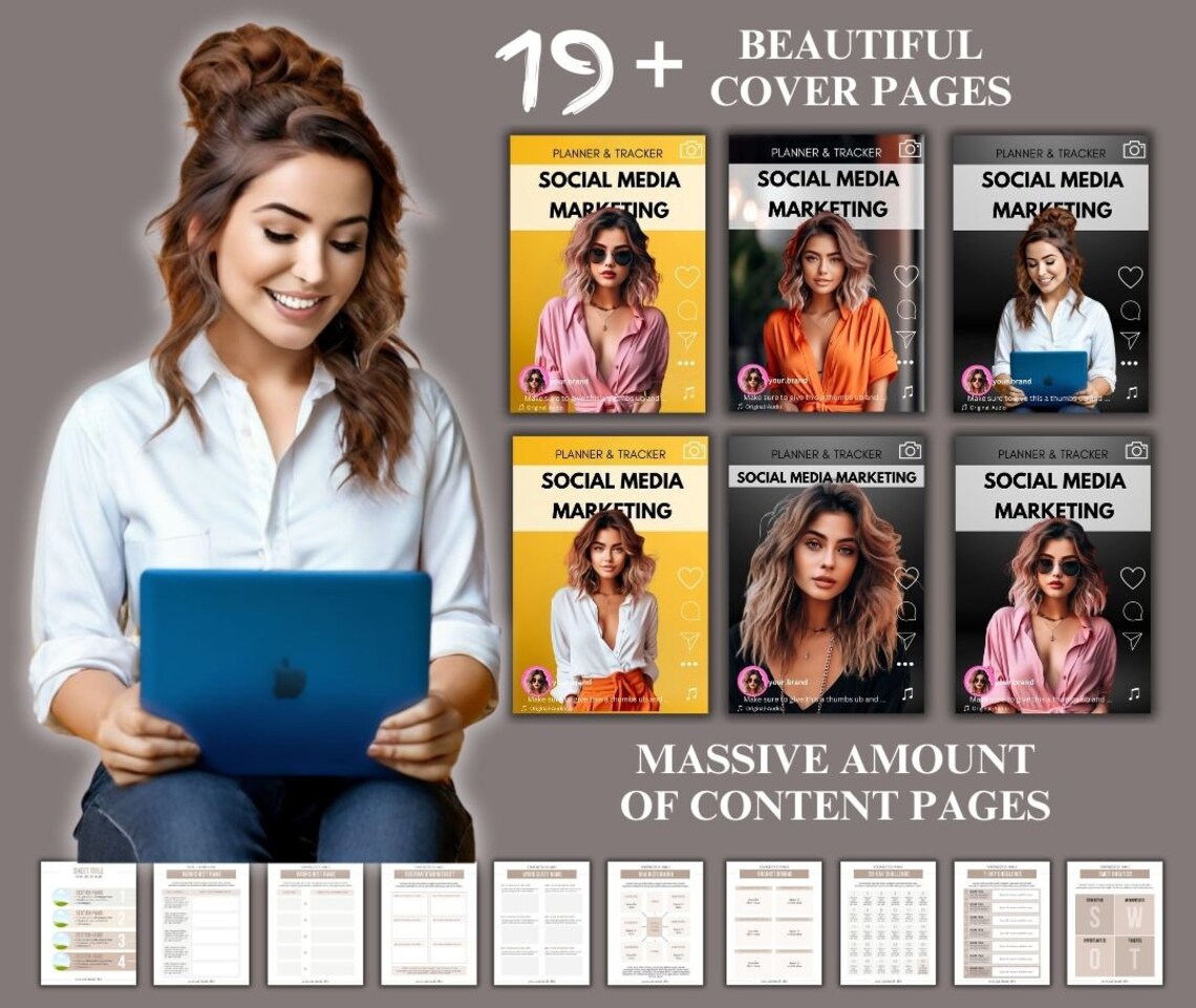 HUGE Social Media Products Bundle Canva Templates MRR Social Media Mrr ...