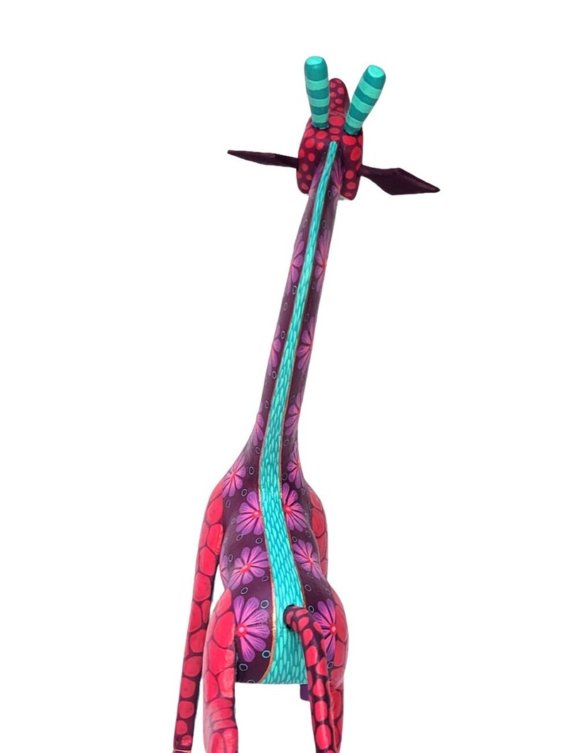 Unique Handmade Oaxacan Alebrije Giraffe Hand Carved and Hand Panted ...
