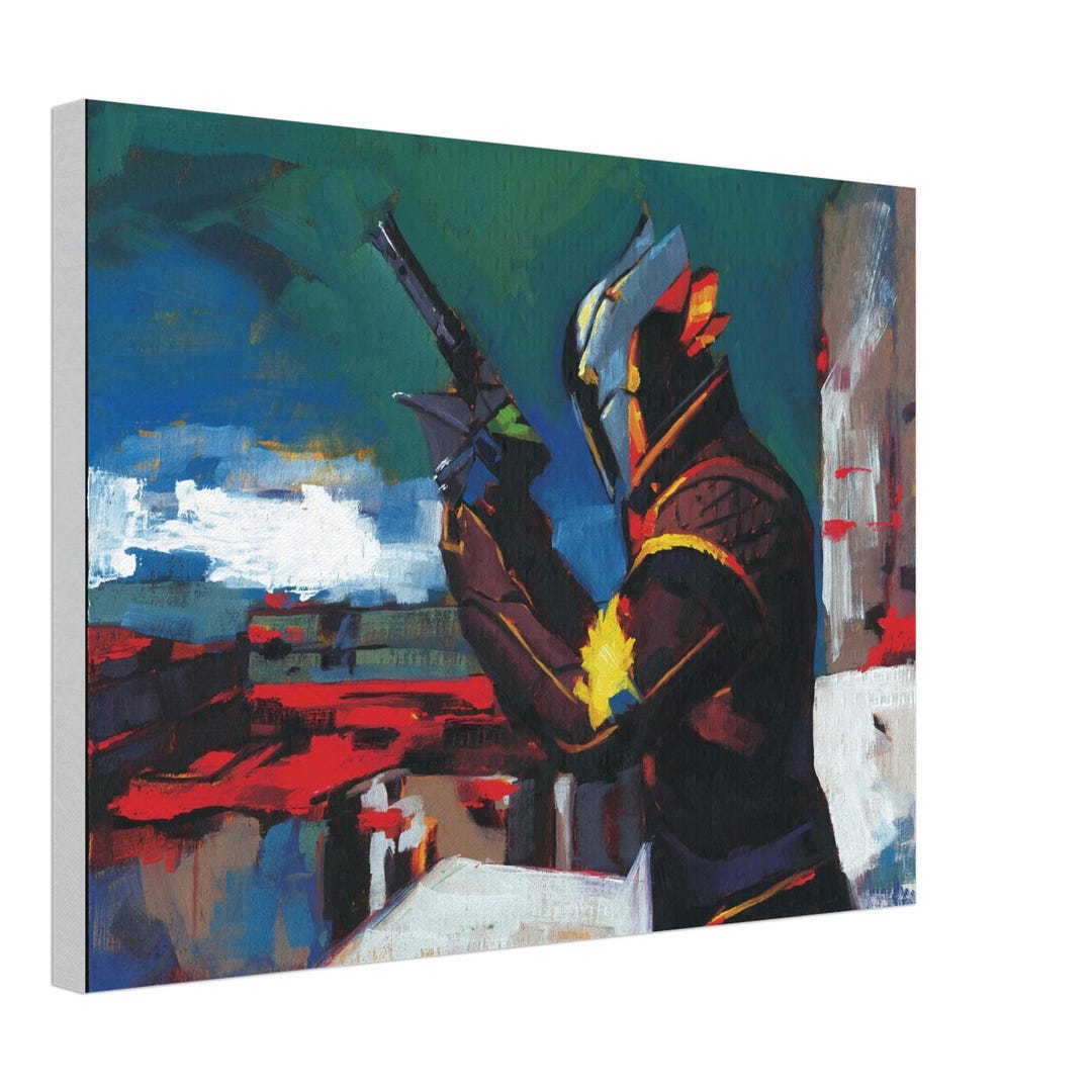 Destiny 2 Warlock Canvas Art: Gamer Room Decor - Etsy