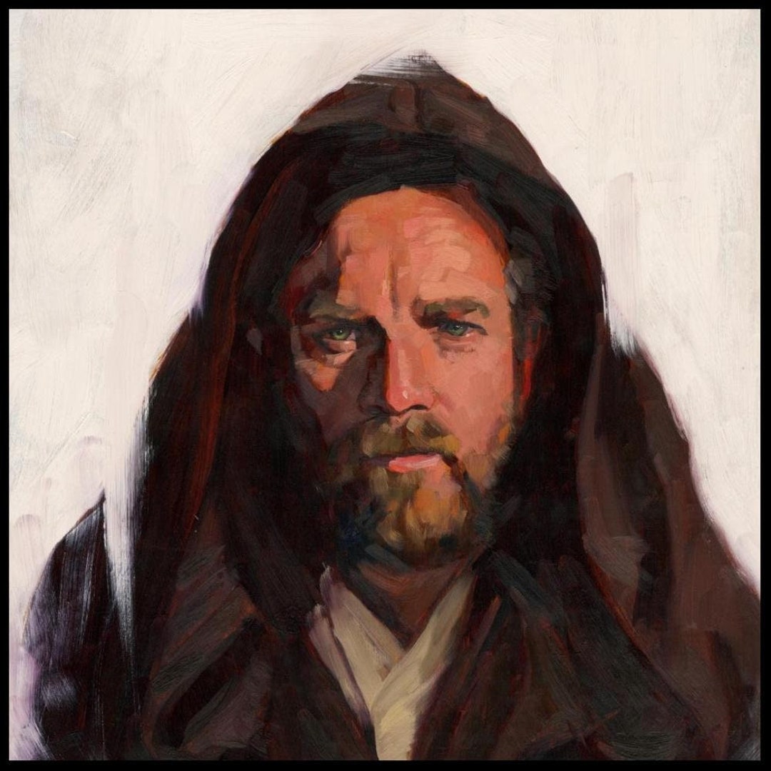 Obi-wan Kenobi 'hello There' Star Wars Print: Vibrant Colors - Etsy