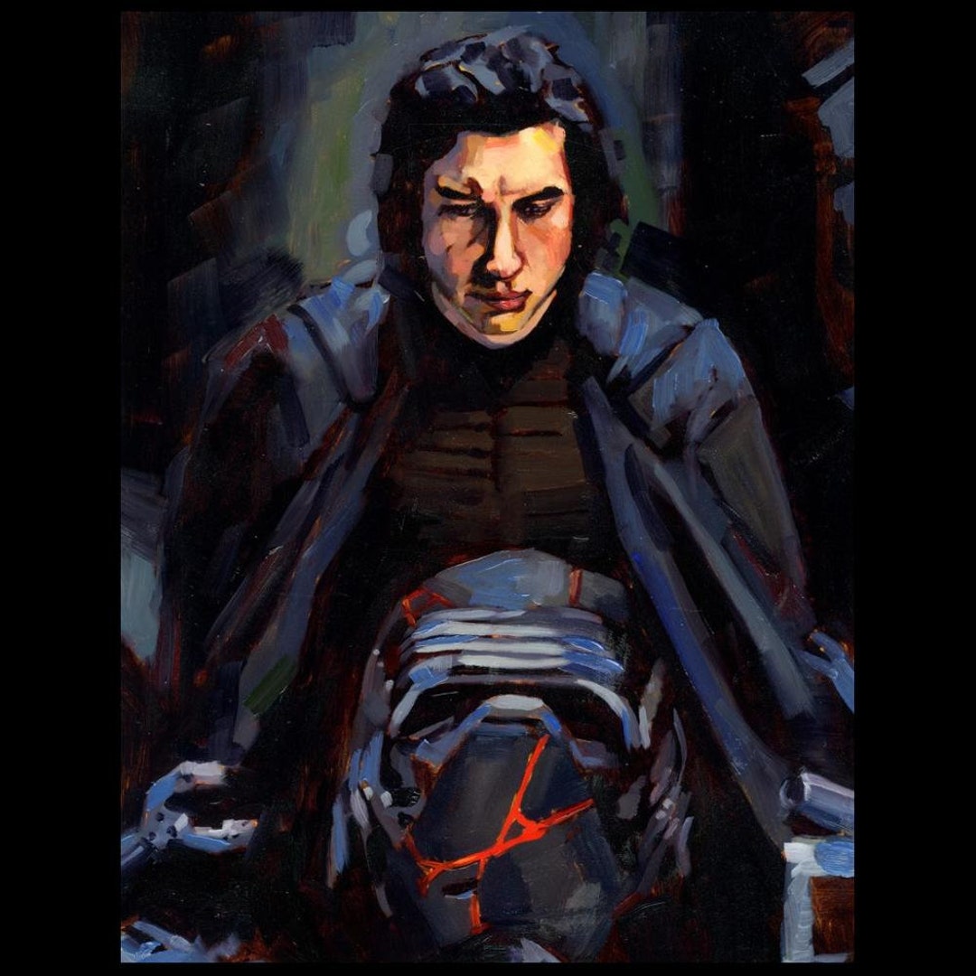 Kylo Ren Art Print: 'i've Given Everything' - Star Wars Semi-glossy ...