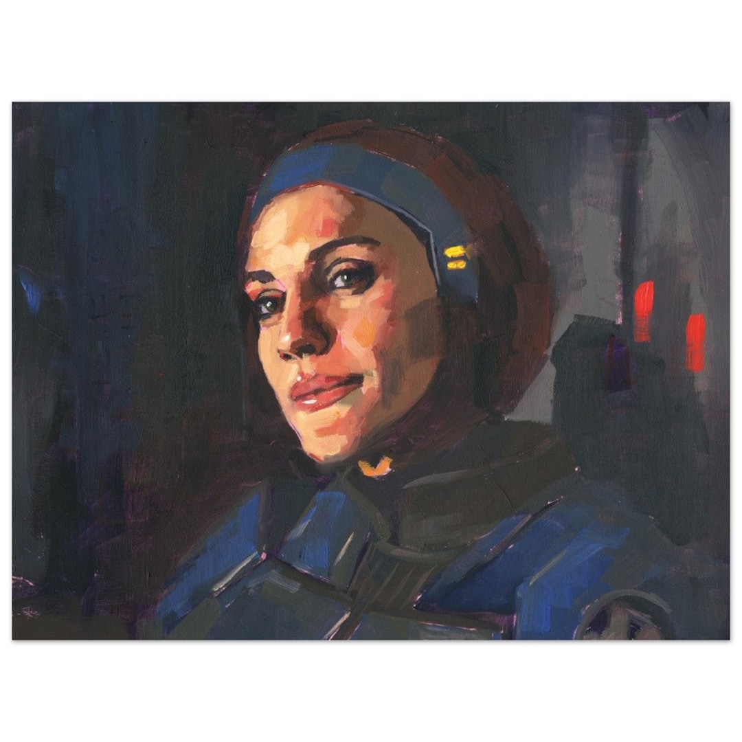 Bo-katan Kryze Art Print | Star Wars Collectible Poster - Etsy