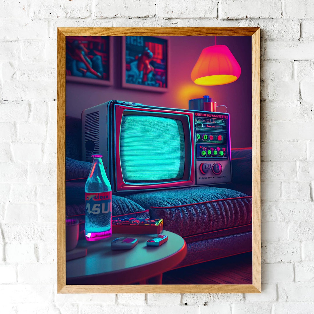 Retro Gaming Print, Classic Gaming Print, 90s Print, 90s Art, 80s Print ...