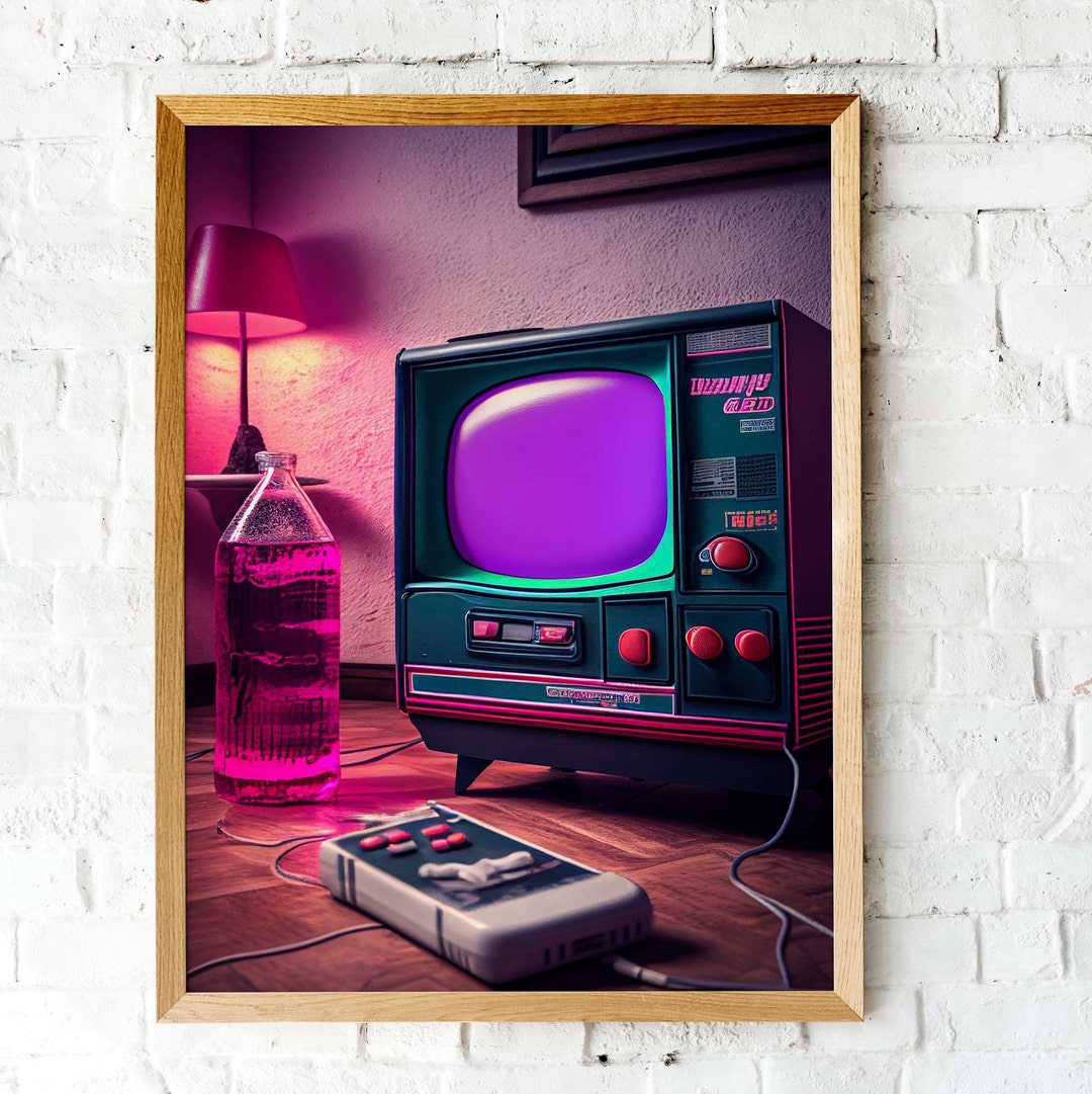 Retro Gaming Print, Classic Gaming Print, 90s Print, 90s Art, 80s Print ...