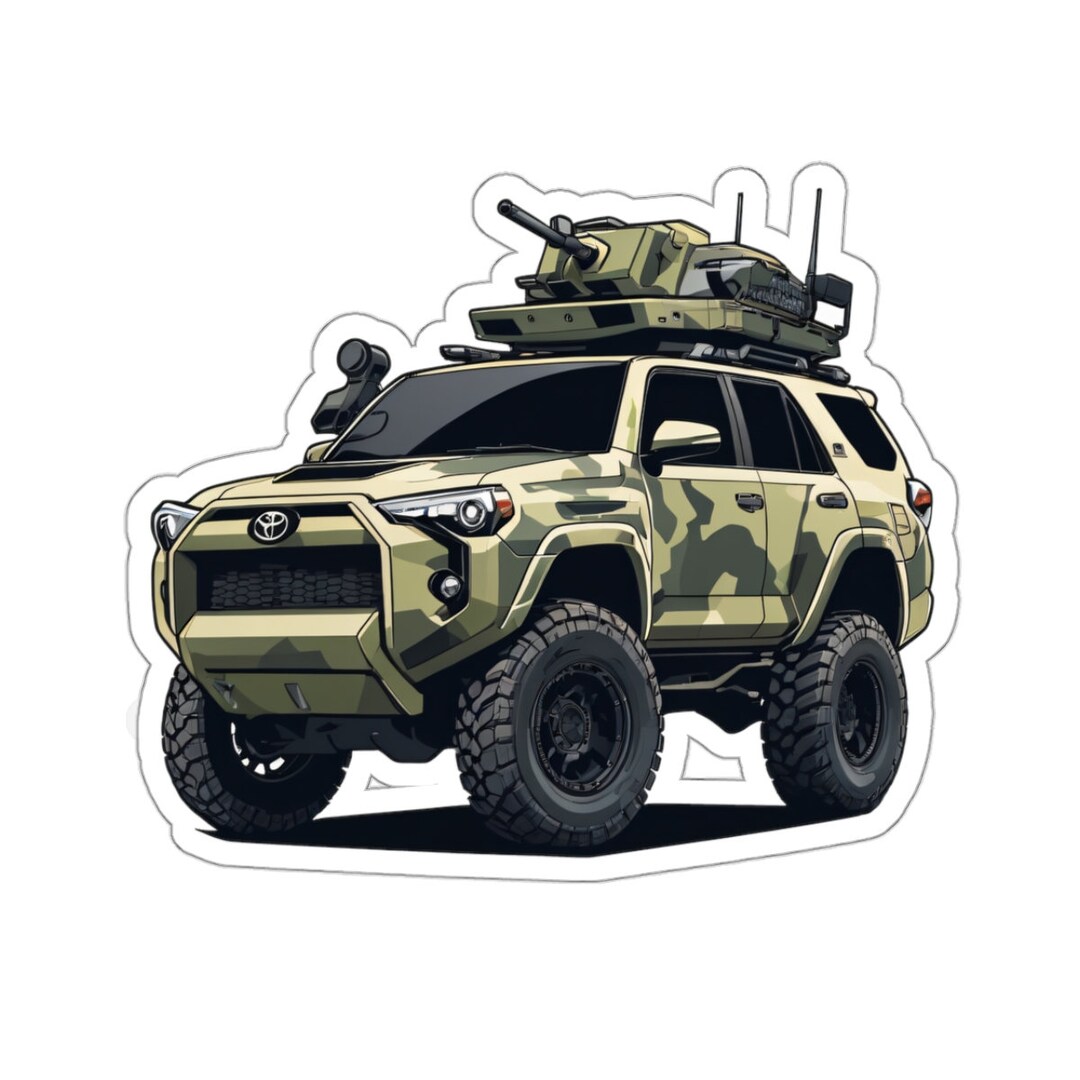 Tactical 4runner, Kiss-cut Stickers, Various Sizes - Etsy