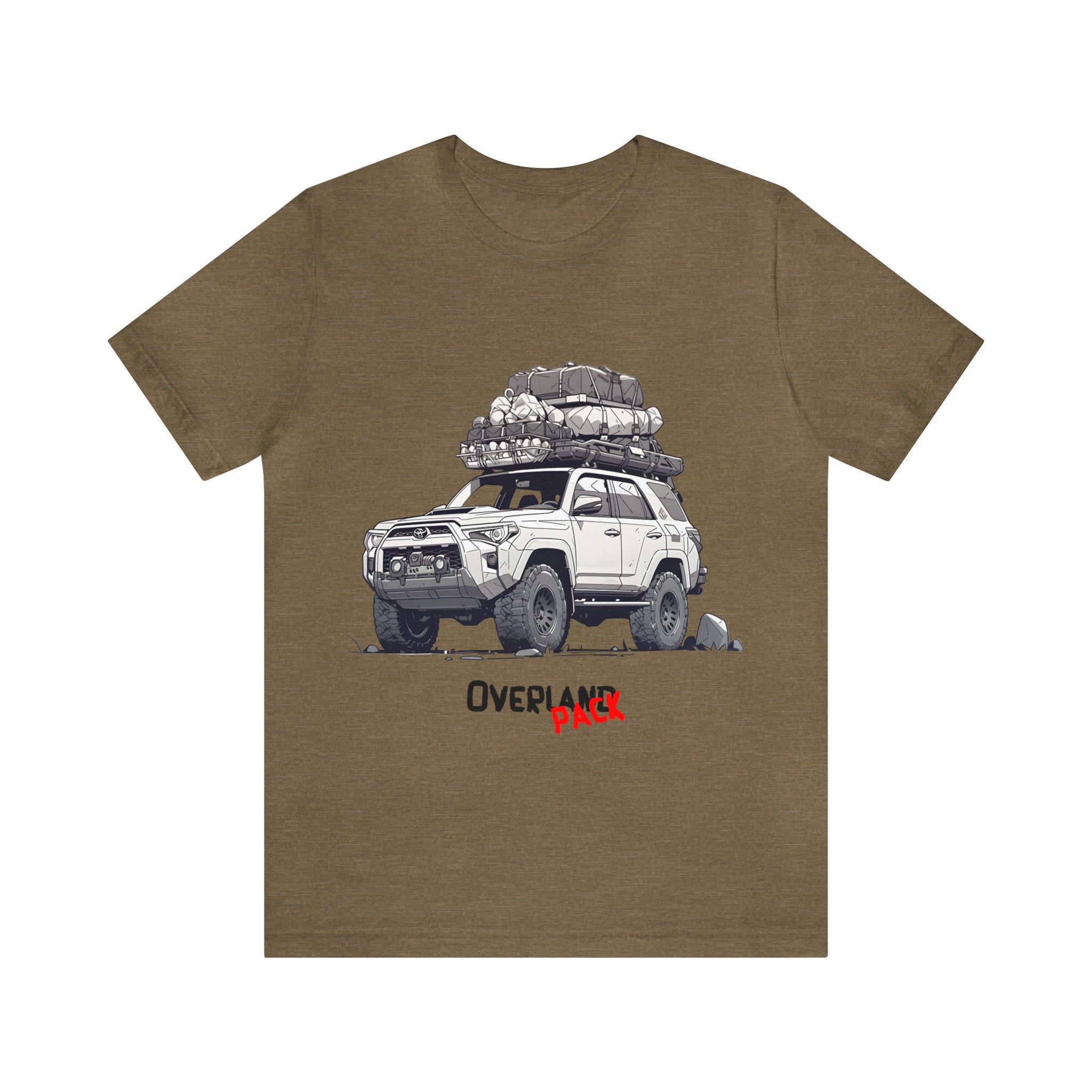 4runner Overland Overpack Short Sleeve Tee - Etsy