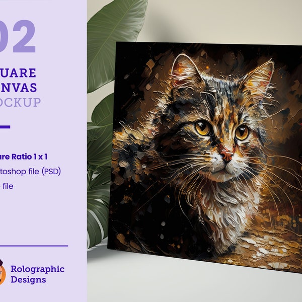 Square Canvas Art - Etsy