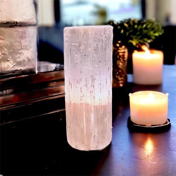 Selenite Lamp - Etsy