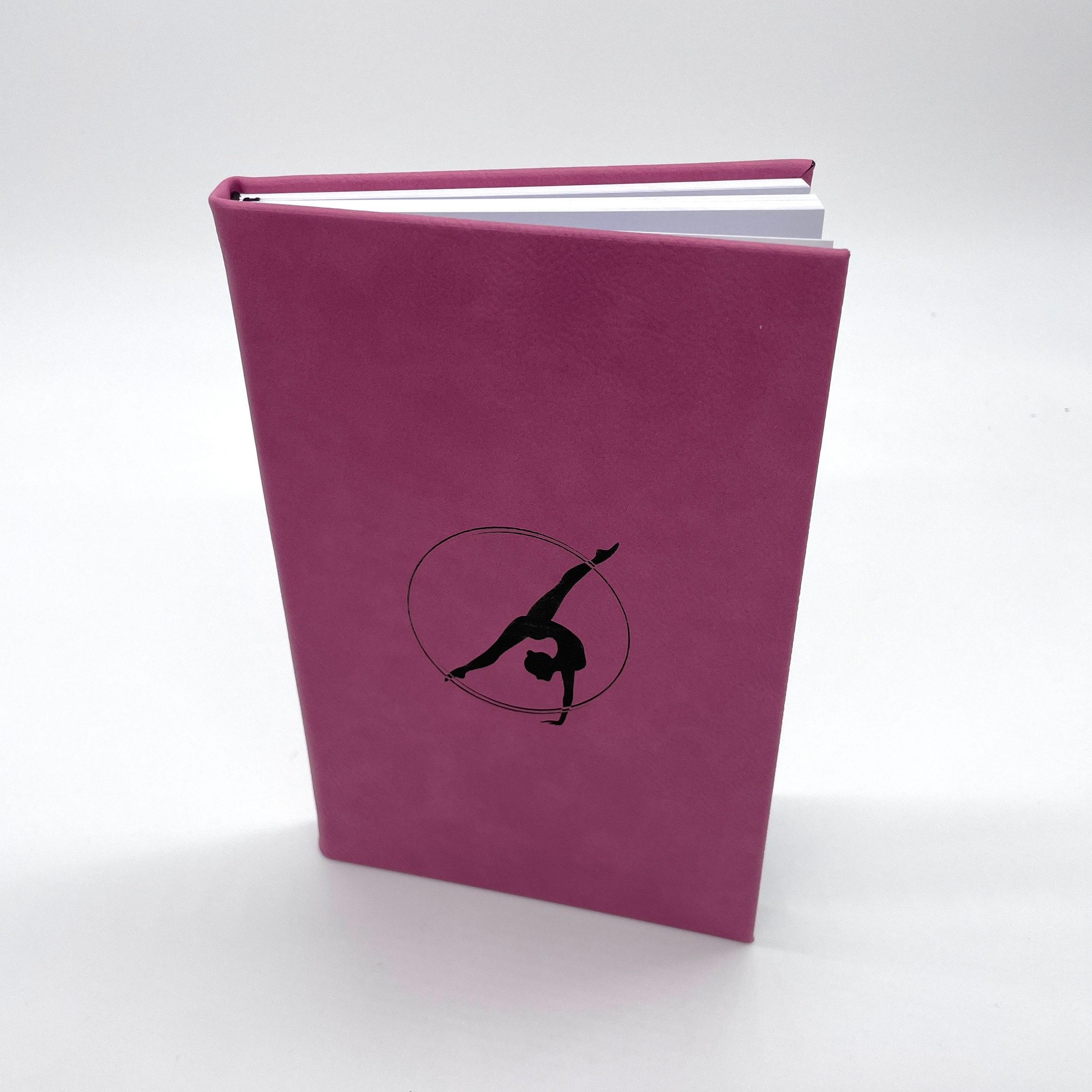 Personalized Gymnastics Journal - Custom Engraved Leatherette Cover, 7 ...