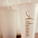 Personalized Custom Name Cups With Lid and Straw - Iced Coffee Cups ...