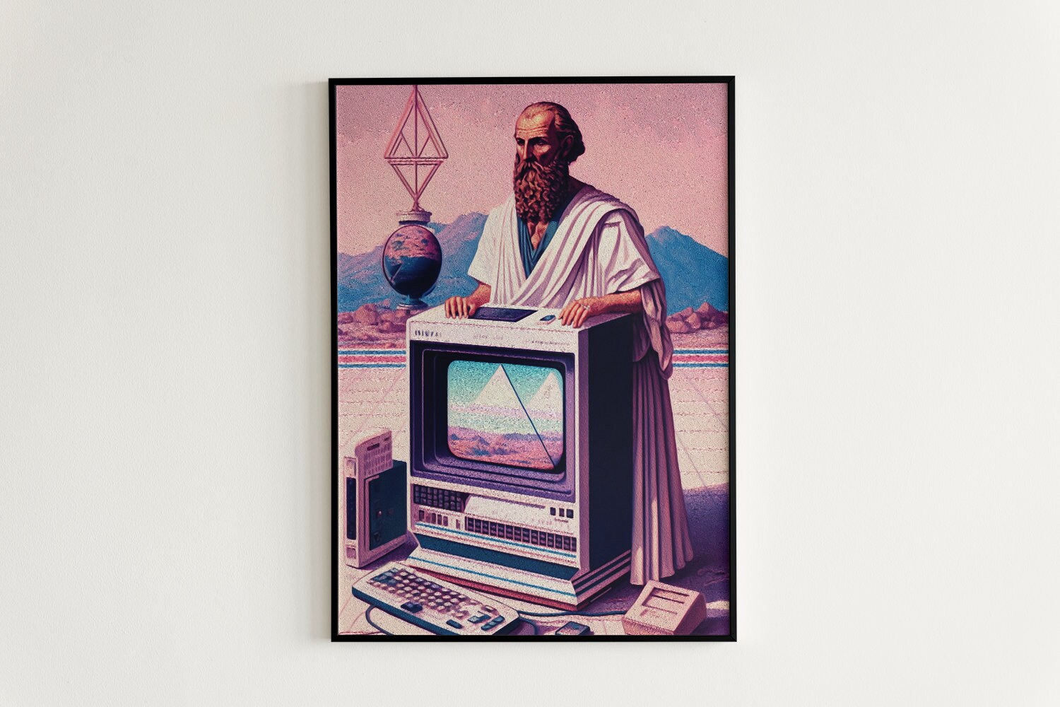 Vaporwave Pythagoras - Etsy