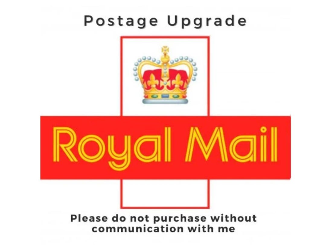 Extra Postage - Postage Upgrade - Etsy UK