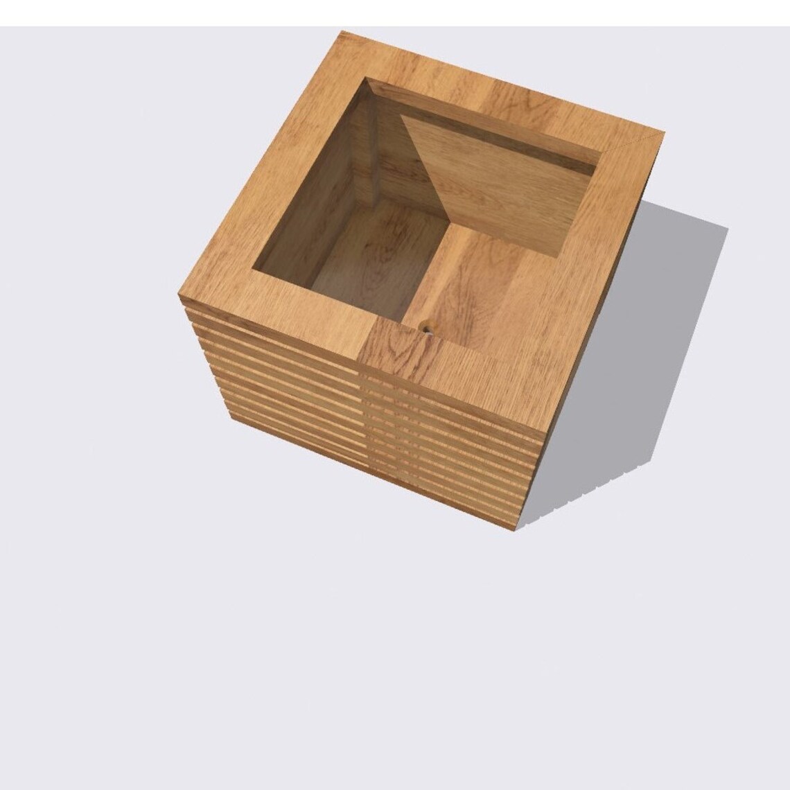 Wooden Plant Pot 50x50 Digital Plan - Etsy