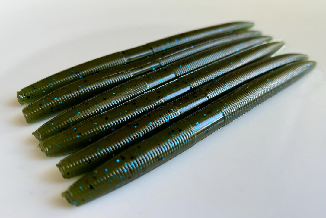 Stellar Pumpkin 5" Soft Plastic Stickbaits - Etsy