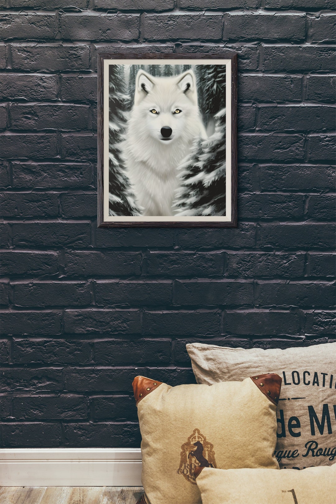 Wolf Poster, White Wolf Poster, Museum Grade Poster, Premium Wolf ...