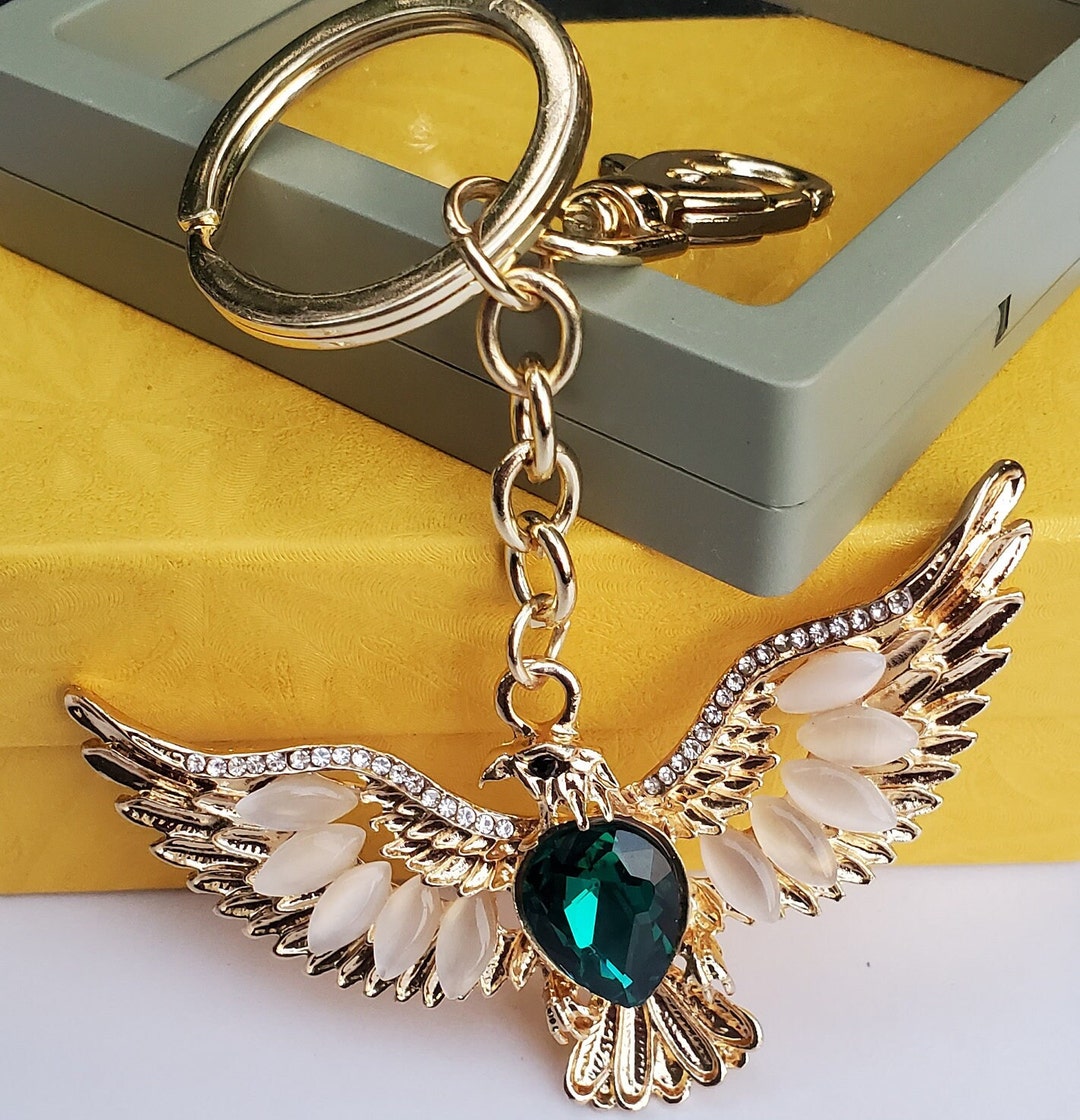 Eagle Keychain-hat Keyring Dress Keyring Cowboy Hat Keyring Bird ...