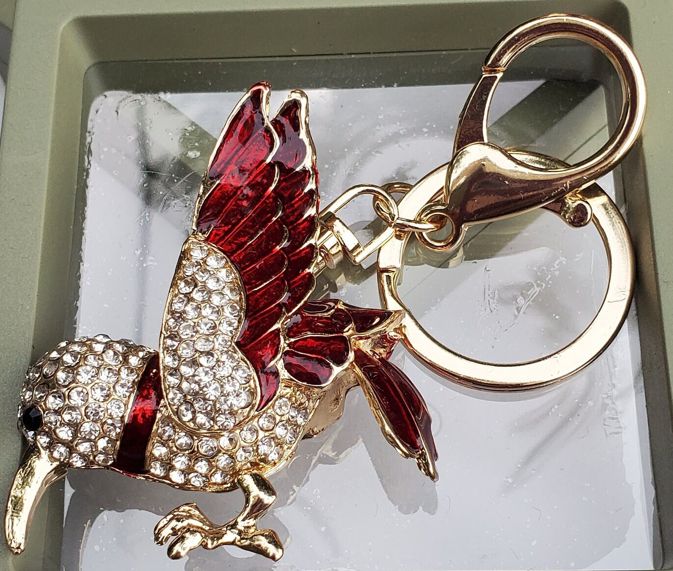 Eagle Keychain-hat Keyring Dress Keyring Cowboy Hat Keyring Bird ...