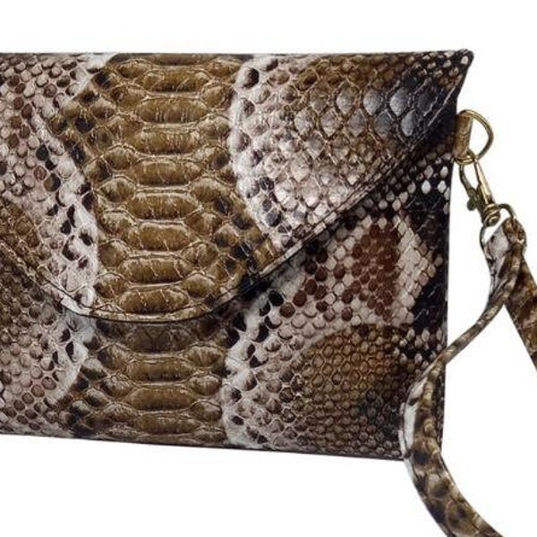 Python Clutch - Etsy