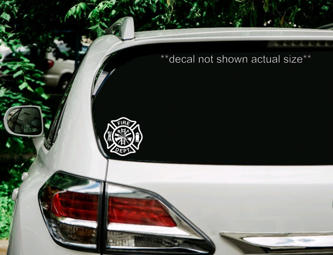 Maltese Cross Vinyl Decal, Laptop Decal, Water Bottle Decal - Etsy