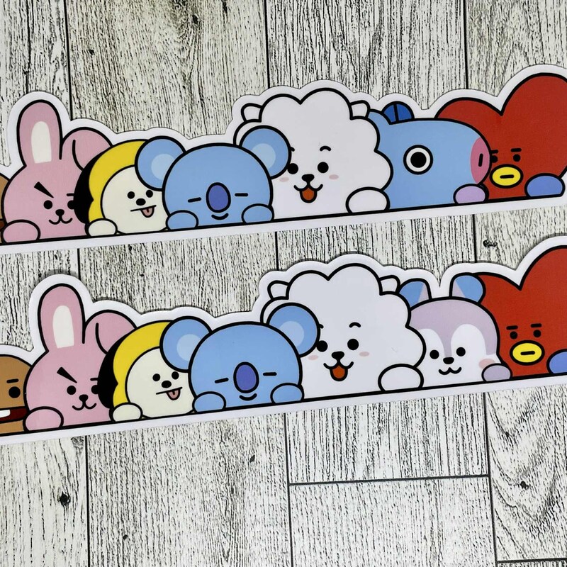 Bt21 Stickers - Etsy