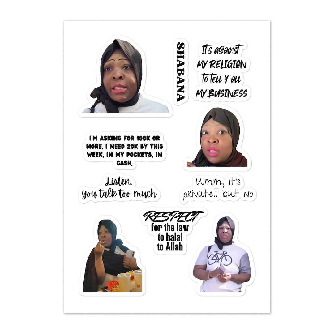 Onijah Robinson Meme Sticker Pack: Funny Viral Quote Stickers - Etsy