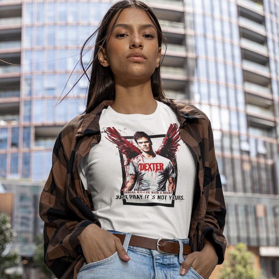 Dexter Morgan Shirt Dark Humour Dexter TV Show, Fan Art Tee, Dexter ...
