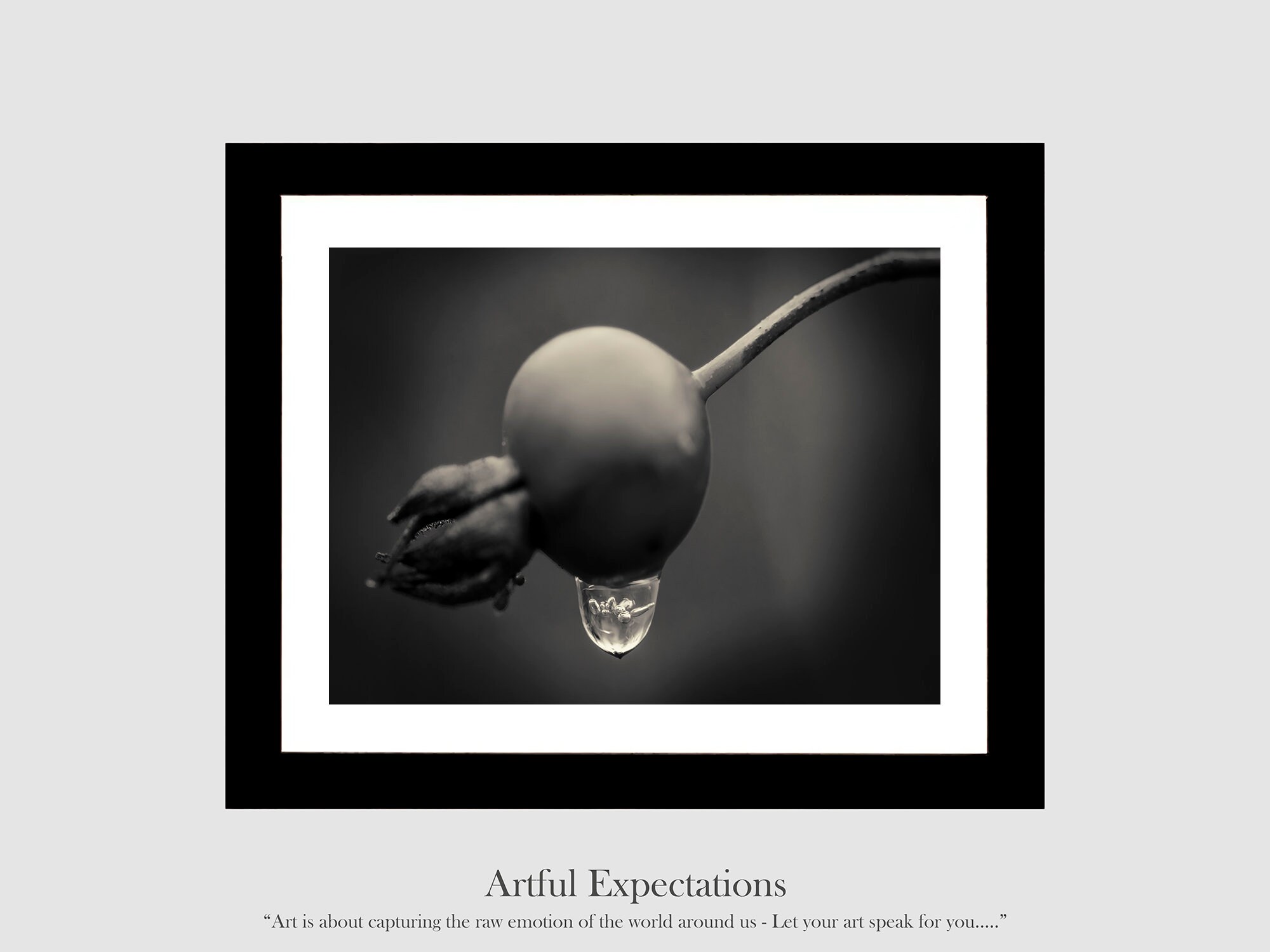 Water Drops Art Print DIY Home Décor Home Decorating Art Print Yourself ...