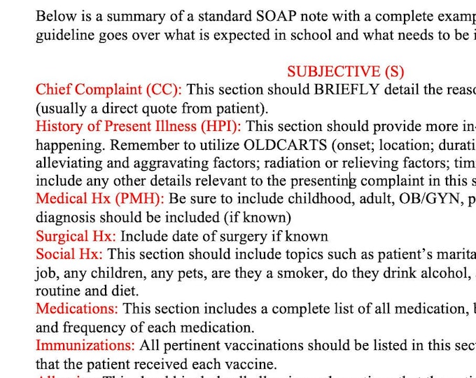SOAP Note Guide and Real Example for Nurse Practitioners, Physician ...