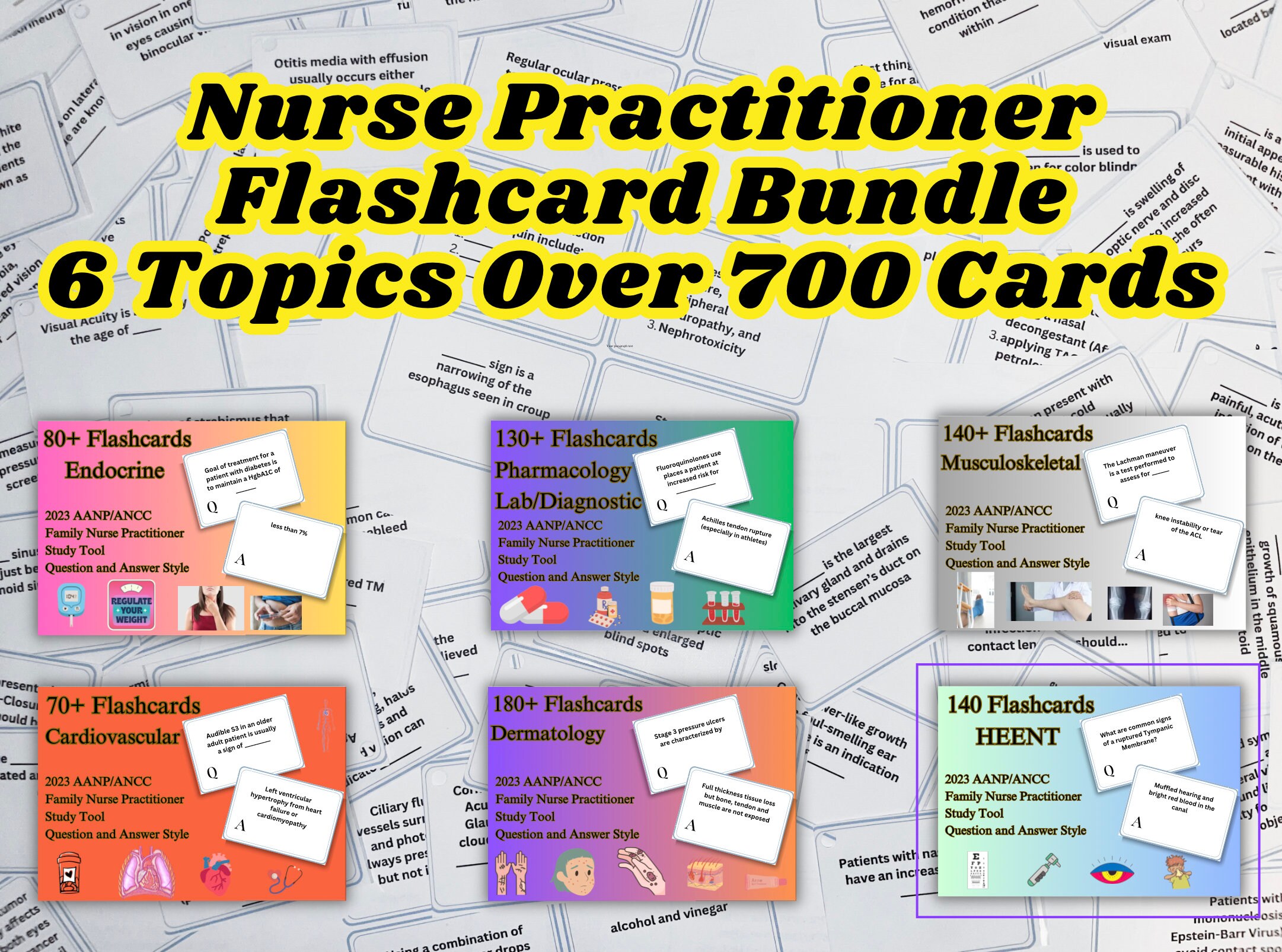 2023 AANP Family Nurse Practitioner Certification Exam Flash Cards ...