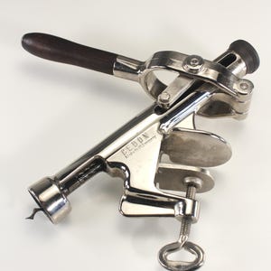 Cedon West German Corkscrew Counter Mount Professional Nickel Plated ...