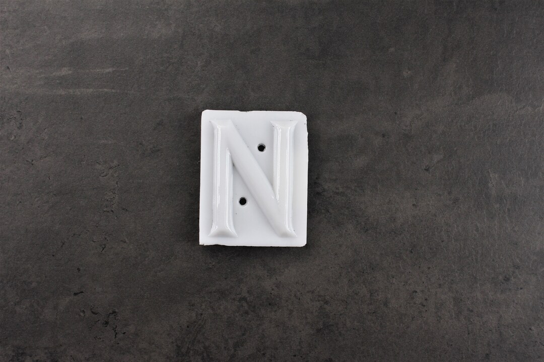 Opaline Glass Marquee Letter T White Opal - Etsy