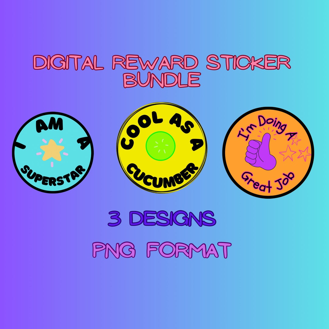 Childrens Sticker Bundle Reward Charts, Classroom, Teacher ...