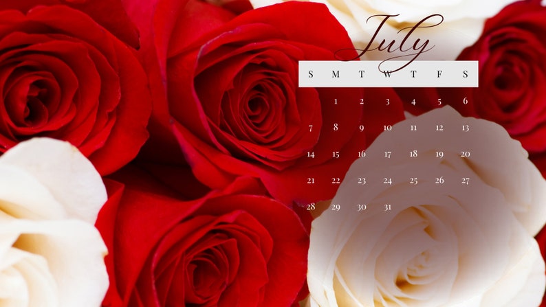 2024 Rose Themed Desktop Wallpaper - Etsy