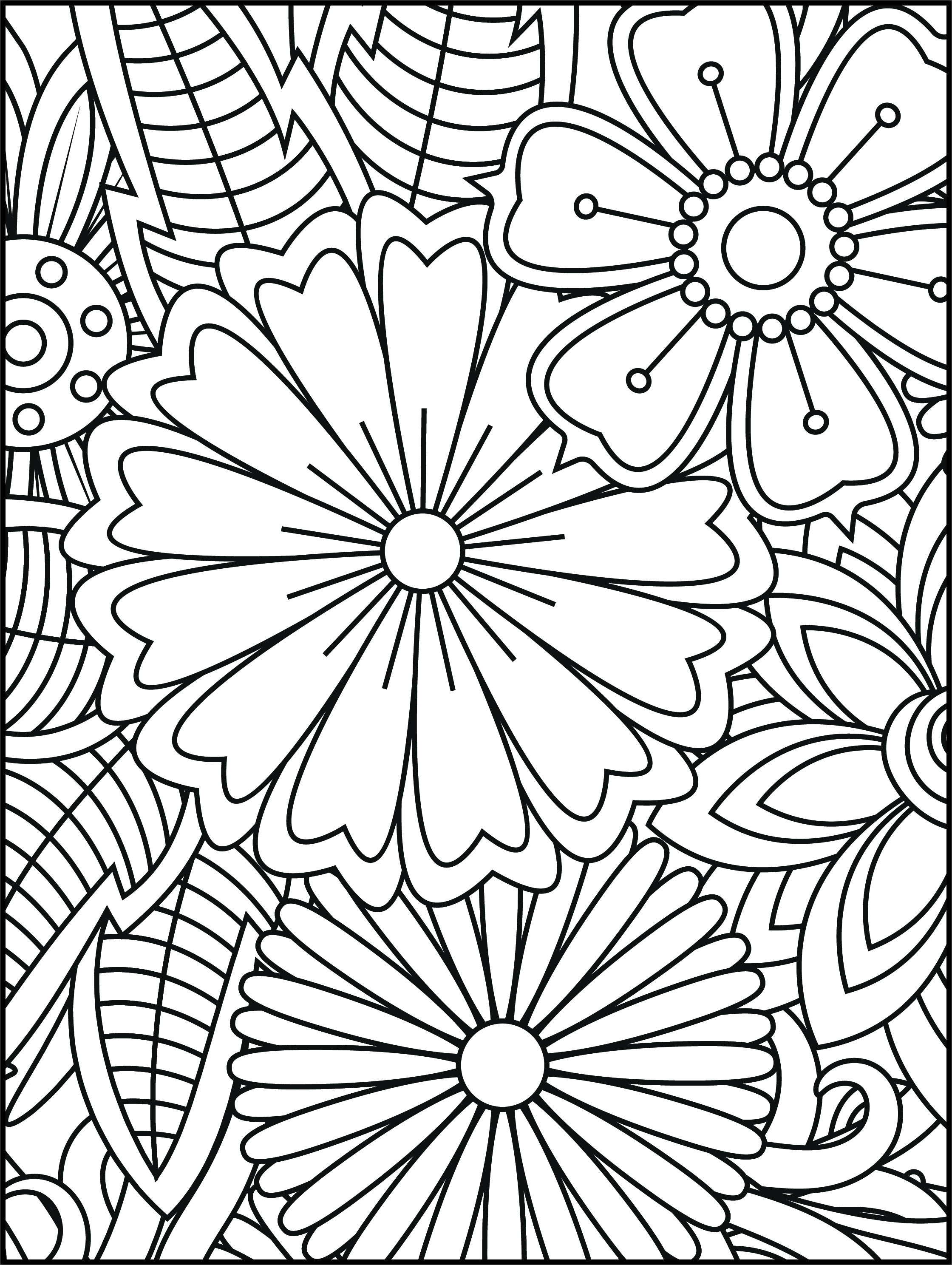 Relaxing Coloring Pages: Flowers Vol 5 (110 Pages) - Etsy