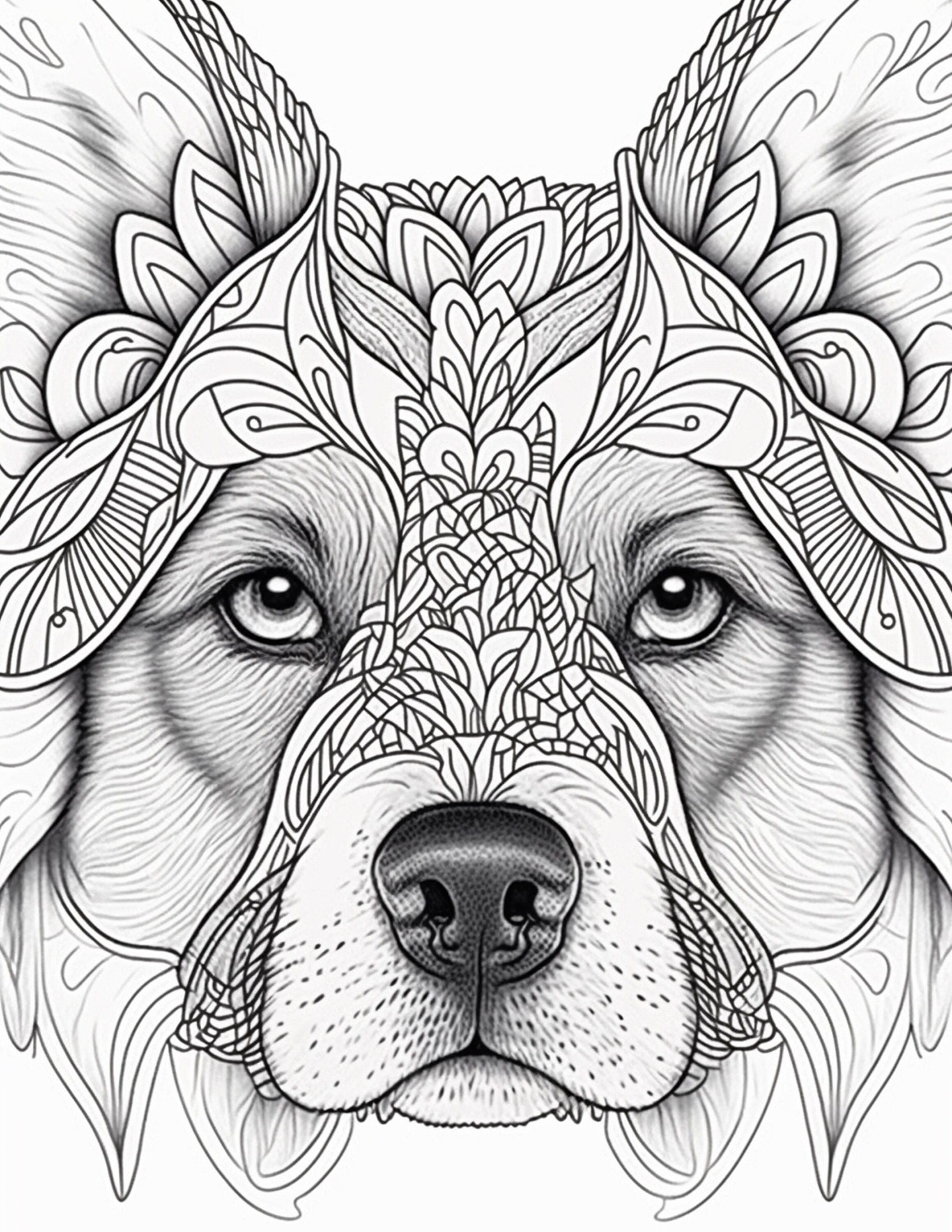 Relaxing Coloring Pages: Animals (106 Pages) - Etsy