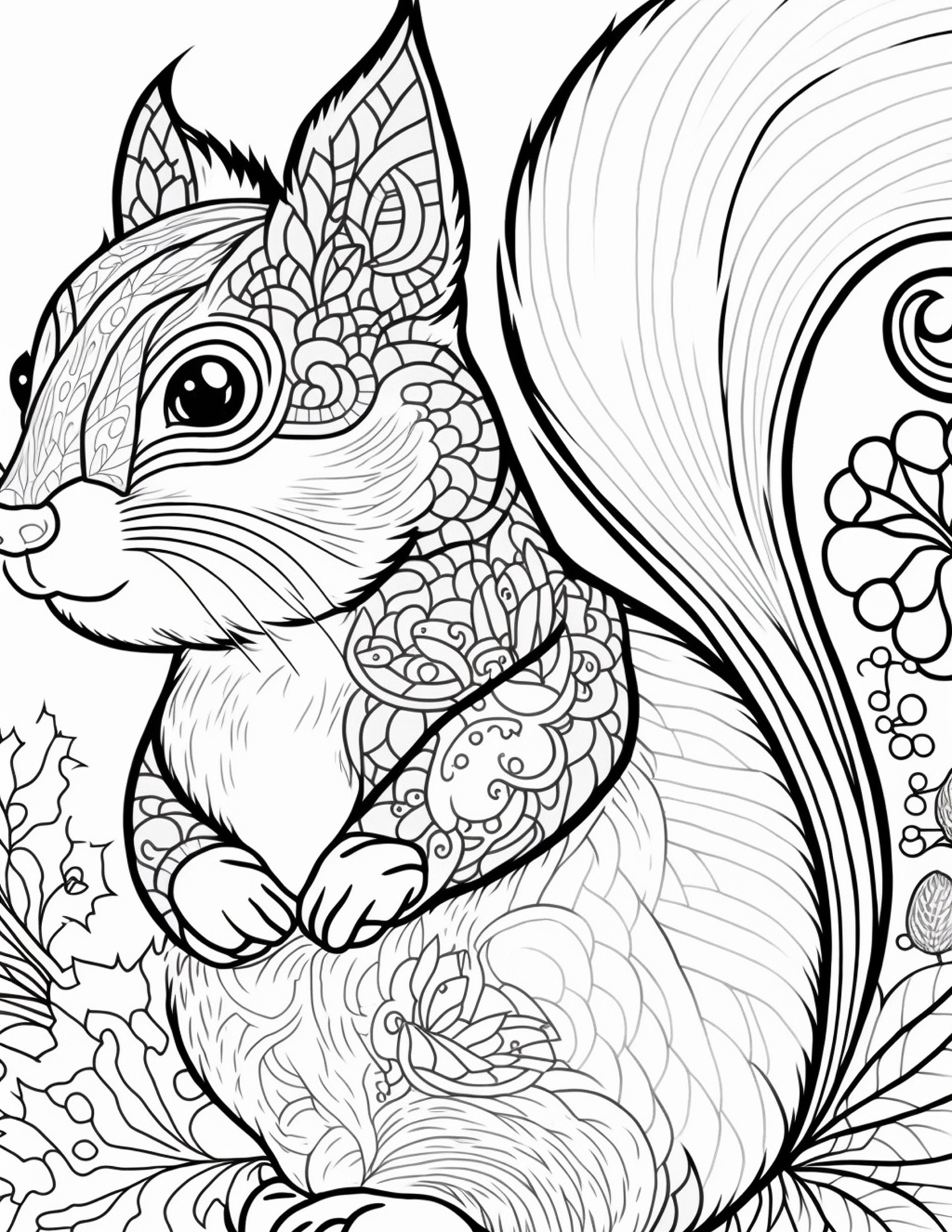 Relaxing Coloring Pages: Animals (106 Pages) - Etsy