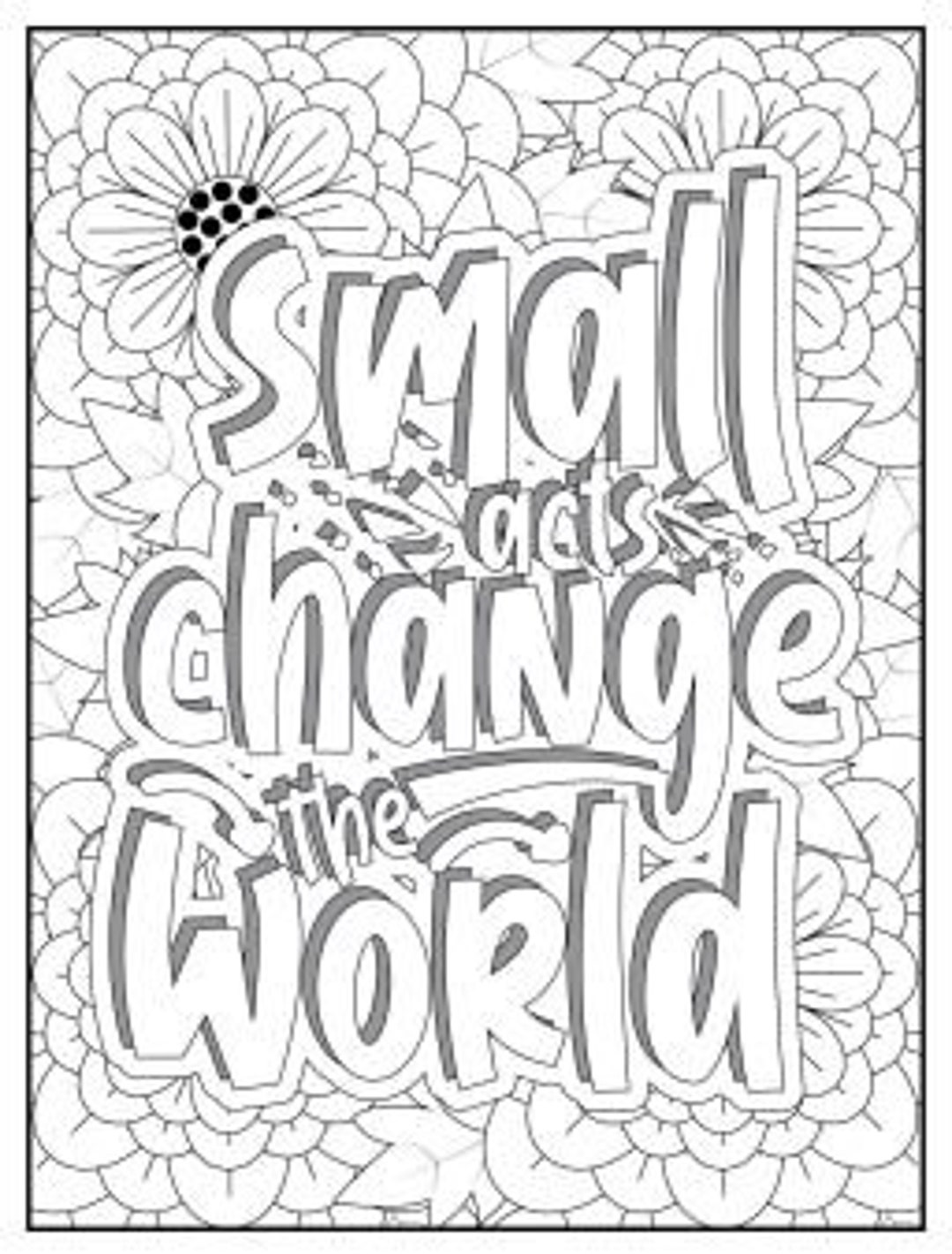 Relaxing Coloring Pages: Inspirational (41 Pages) - Etsy