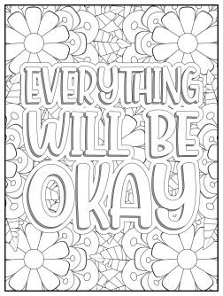 Relaxing Coloring Pages: Inspirational (41 Pages) - Etsy
