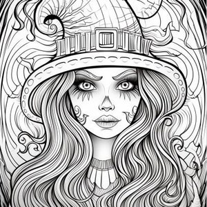 120 Happy Halloween Adult Coloring Pages - Etsy