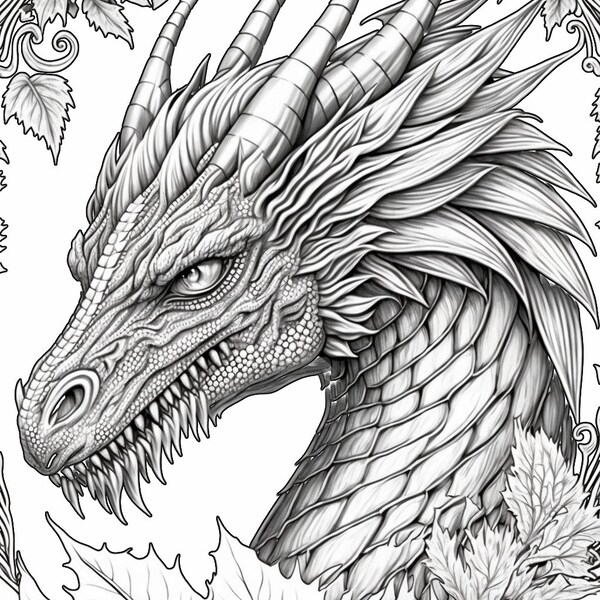 Zentangle Coloring Pages - Etsy