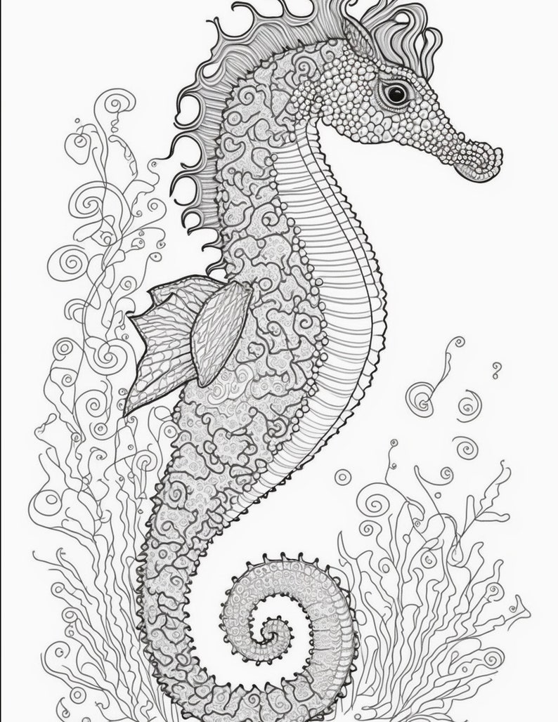 Relaxing Coloring Pages: Animals (106 Pages) - Etsy
