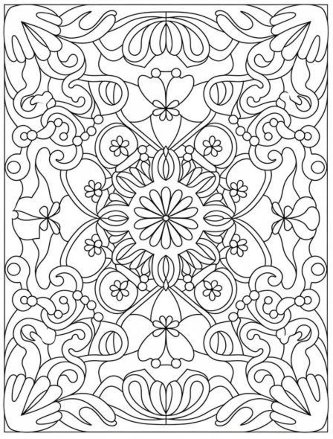 Amazing Patterns Coloring Pages Set 2 - Etsy