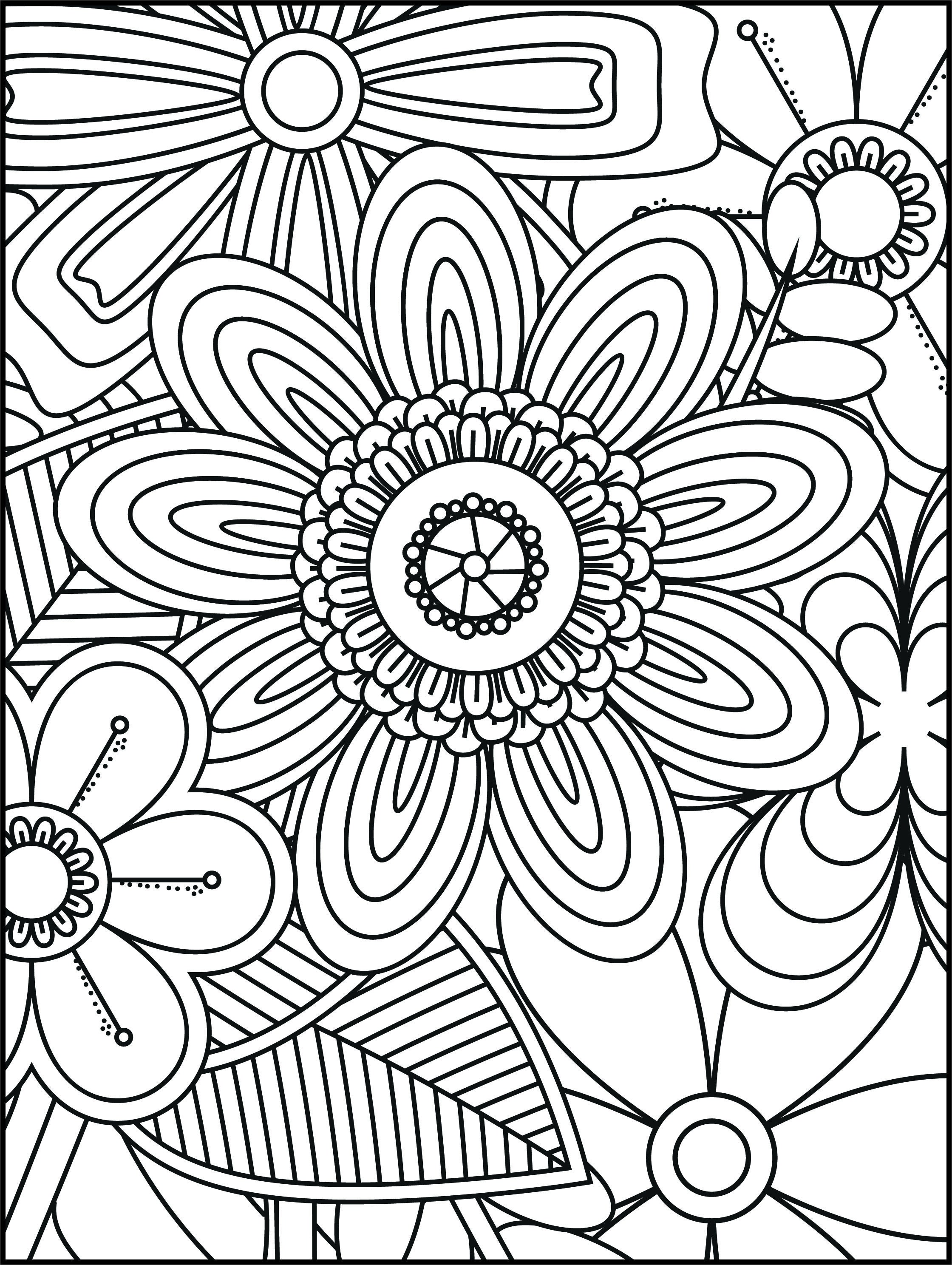 Relaxing Coloring Pages: Flowers Vol 3 (110 Pages) - Etsy