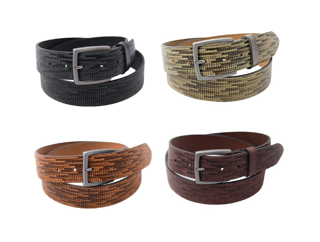 Designer Men's Real Leather Belts for Jeans Trousers - Etsy