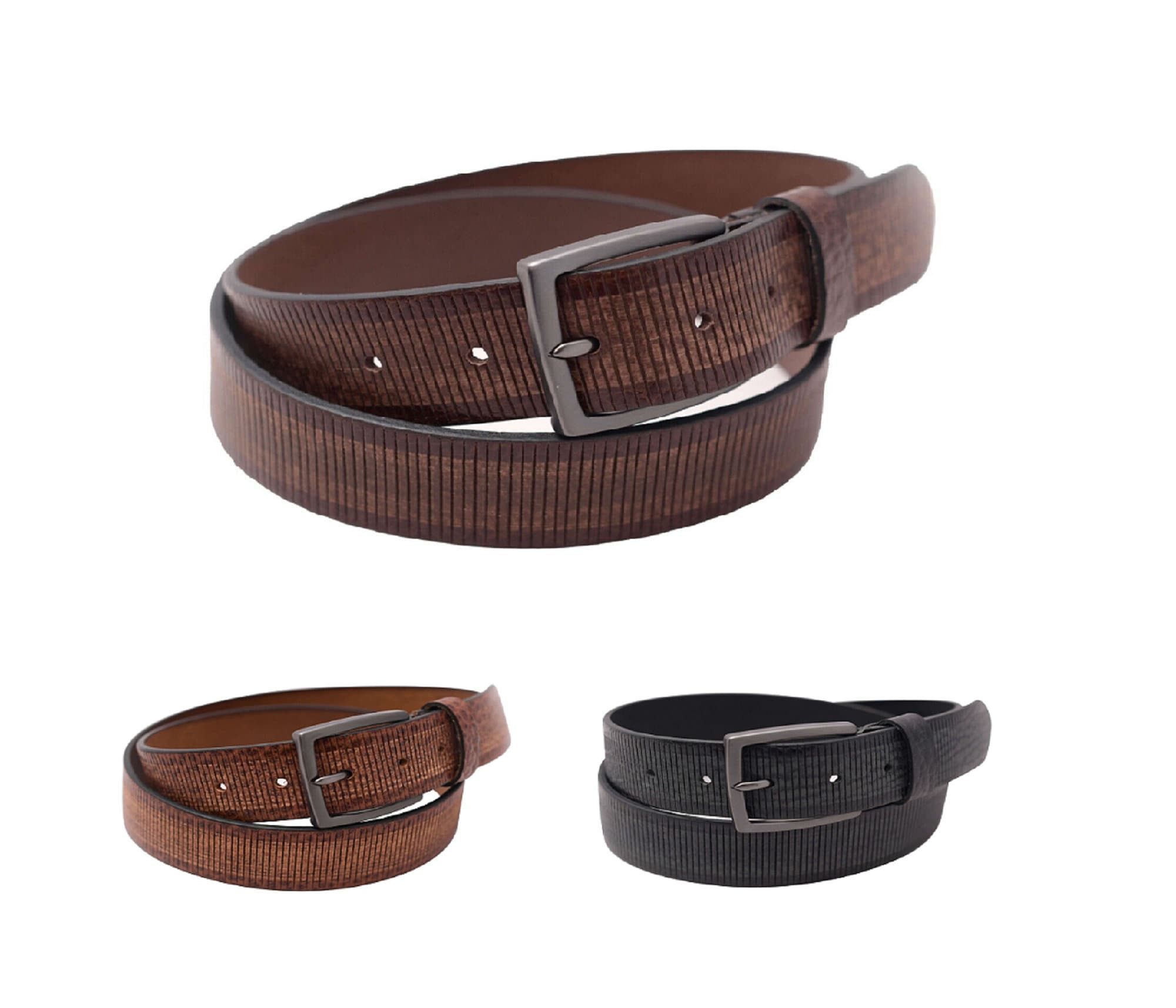 Men's Real Leather Designer Sports Belts for Jeans - Etsy