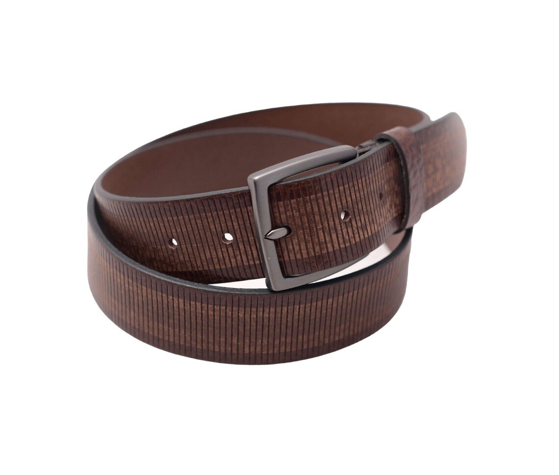 Men's Real Leather Designer Sports Belts for Jeans - Etsy
