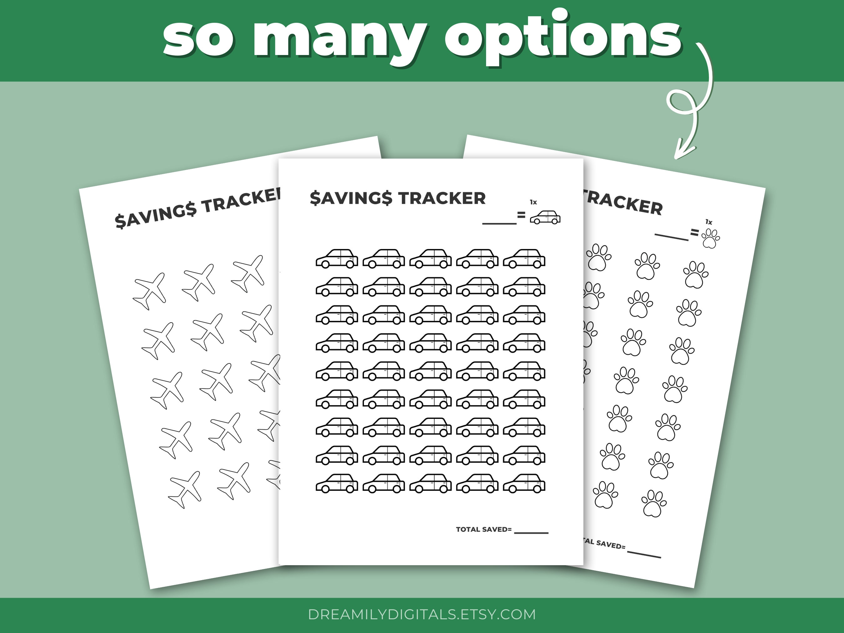 Printable Coloring Savings Tracker: Unleash Your Savings Superpowers ...