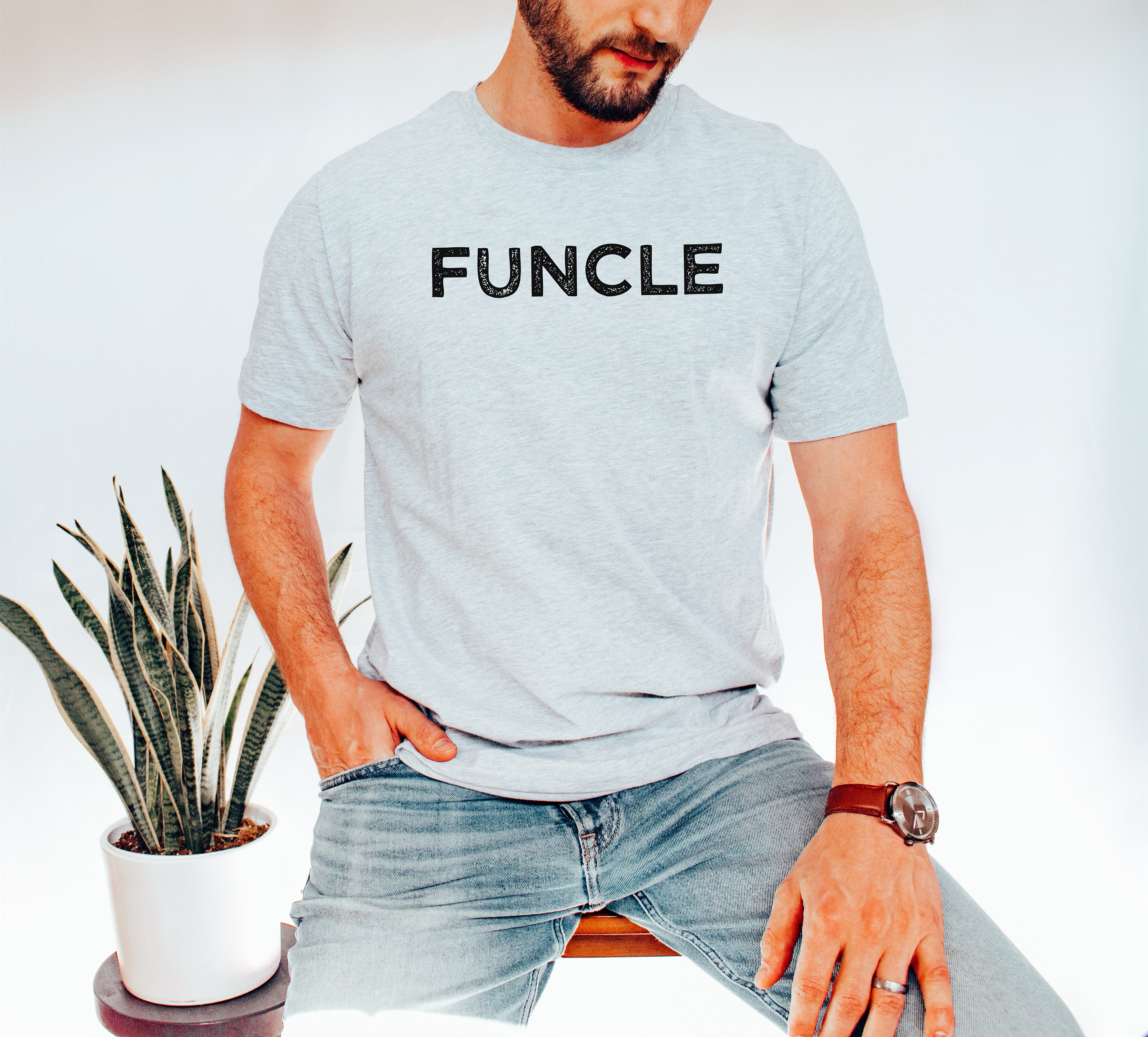 Funcle Shirt, Funcle Gift, Funny Uncle T-shirt, Fun Uncle Shirt, Cool ...