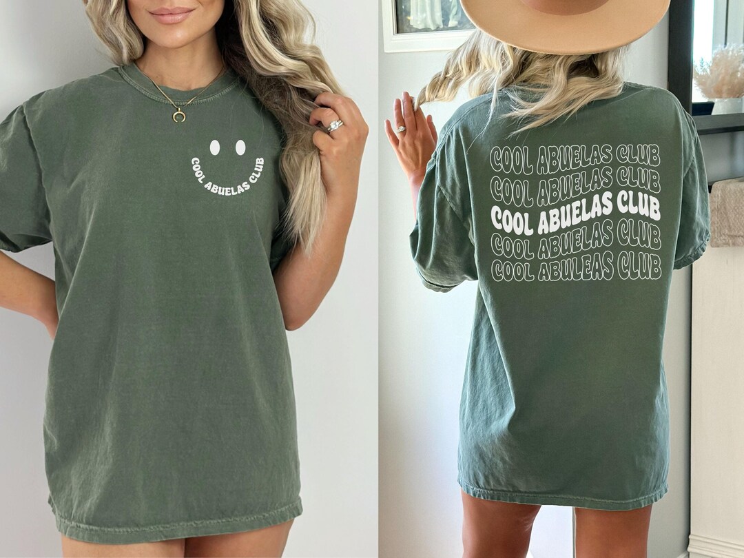 Cool Abuelas Club Shirt, Cool Abuela T-shirt, Grandma Shirt, Abuela ...